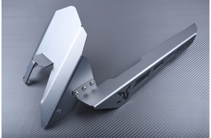 Titanium Alu Rear Fender Mudguard + Chain Guard YAMAHA TRACER 7 700 ...
