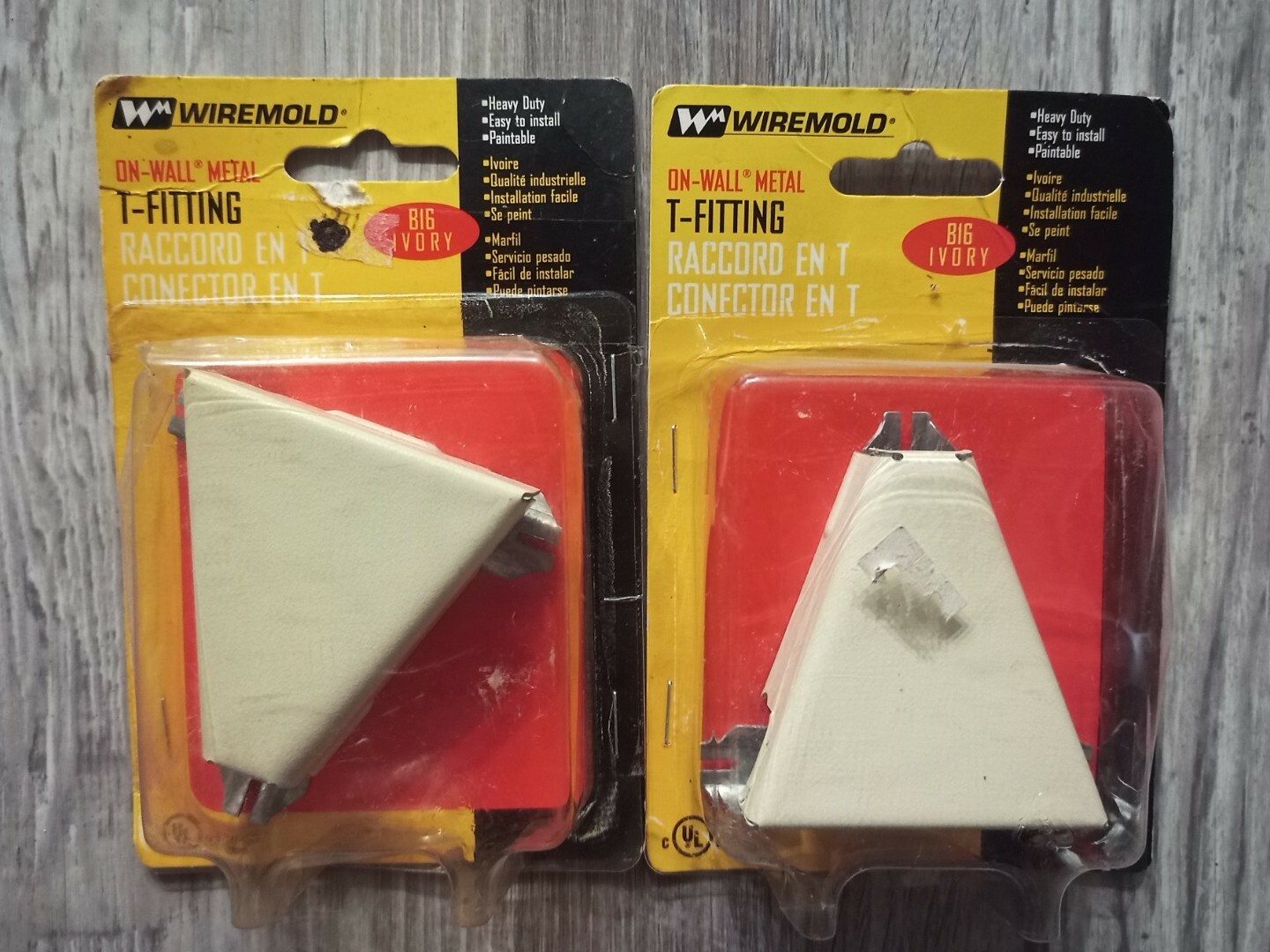Wiremold Connector B16 T Fitting IVORY (lot of 2) | eBay