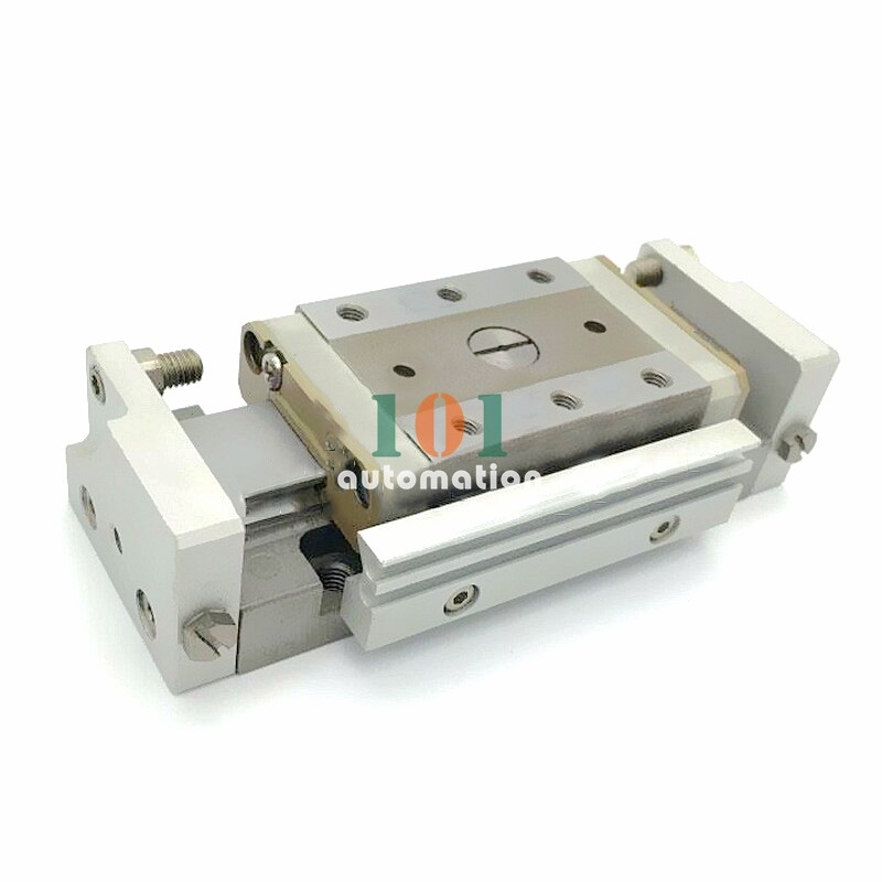 x SMC MXP16-30 100PSI Linear Slide Guide Cylinder D-M9N Sensors Stops ...