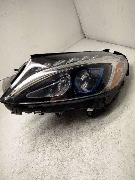 2015-2018 Mercedes C-Class C450 Left Driver LED Headlight Lamp OEM ...