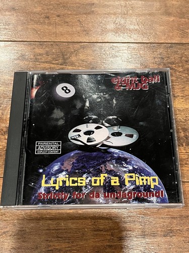 EIGHT BALL & MJG - Lyrics Of A Pimp CD 💿 1997 TAM Records Rare Southern ...