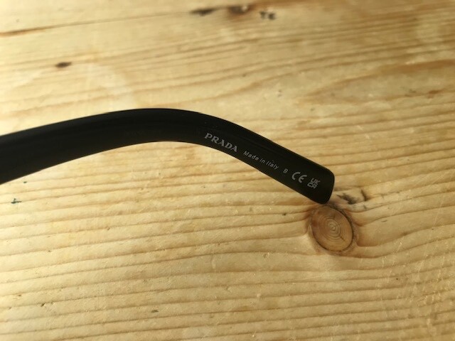 100% authentic Prada Eyewear VPR08Z, Square shape, Color Baltic Marble ...