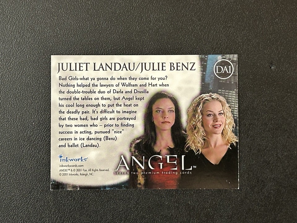 Inkworks Angel “Dru And Darla” Benz & Landau Dual Auto DA1 | eBay