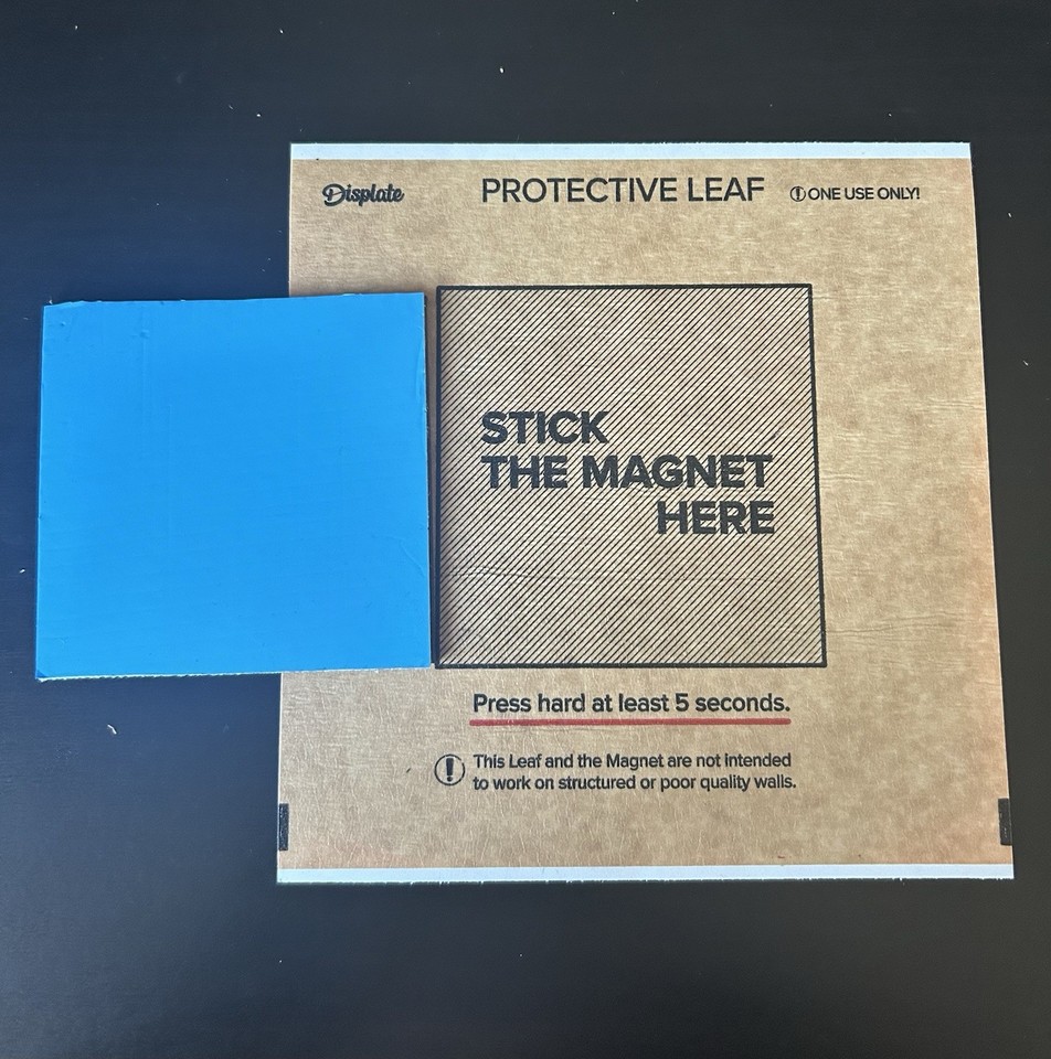 Displate Magnet Wall Mounting Kit, Including a Magnet and Protective ...