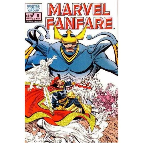 Marvel Fanfare #8 - 1982 series Marvel comics NM minus [j. | eBay