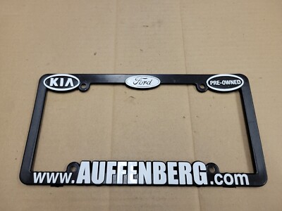 Auffenberg Ford O'Fallon Illinois IL License Plate Tag Frame Holder ...