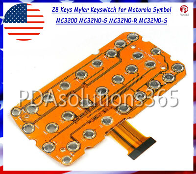 28 Keys Myler Keyswitch for Motorola Symbol MC3200 MC32N0-G MC32N0-R ...