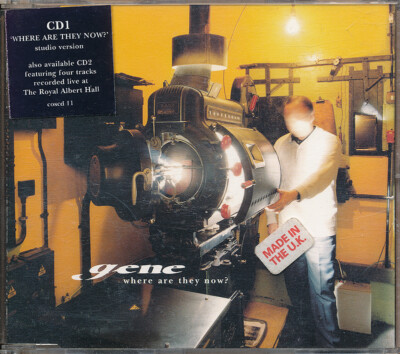 Gene - Where Are They Now? (1 & 2) RARE out of print import CD singles ...