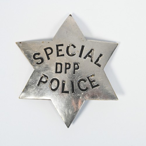 DPP Special Police Badge - San Francisco, 1900-1906 J.C. Irvine | eBay
