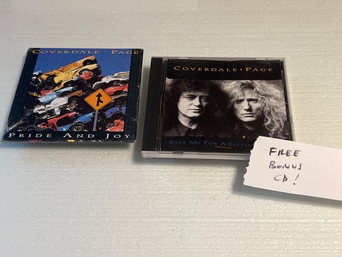 [NEW!] David Coverdale Jimmy Page Pride and Joy promo CD LED ZEPPELIN ...