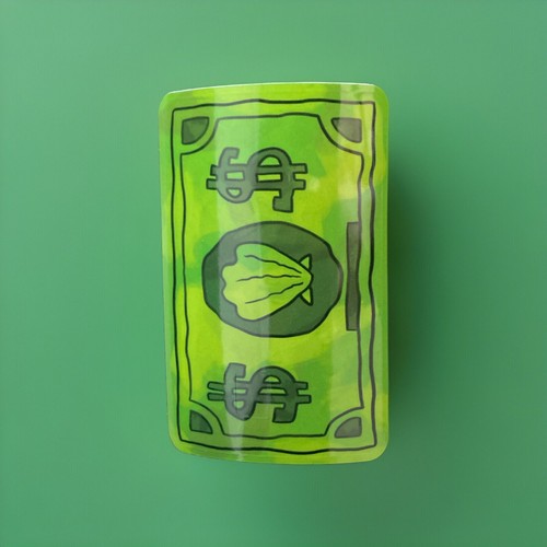 Credit/debit Card Sticker Crusty Crab Money | eBay