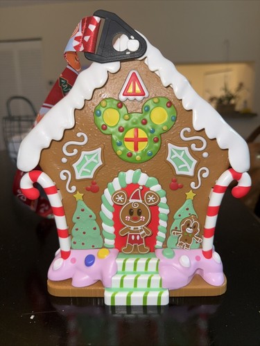 Disney Parks Mickey Minnie Gingerbread House Popcorn Bucket 2024 New | eBay