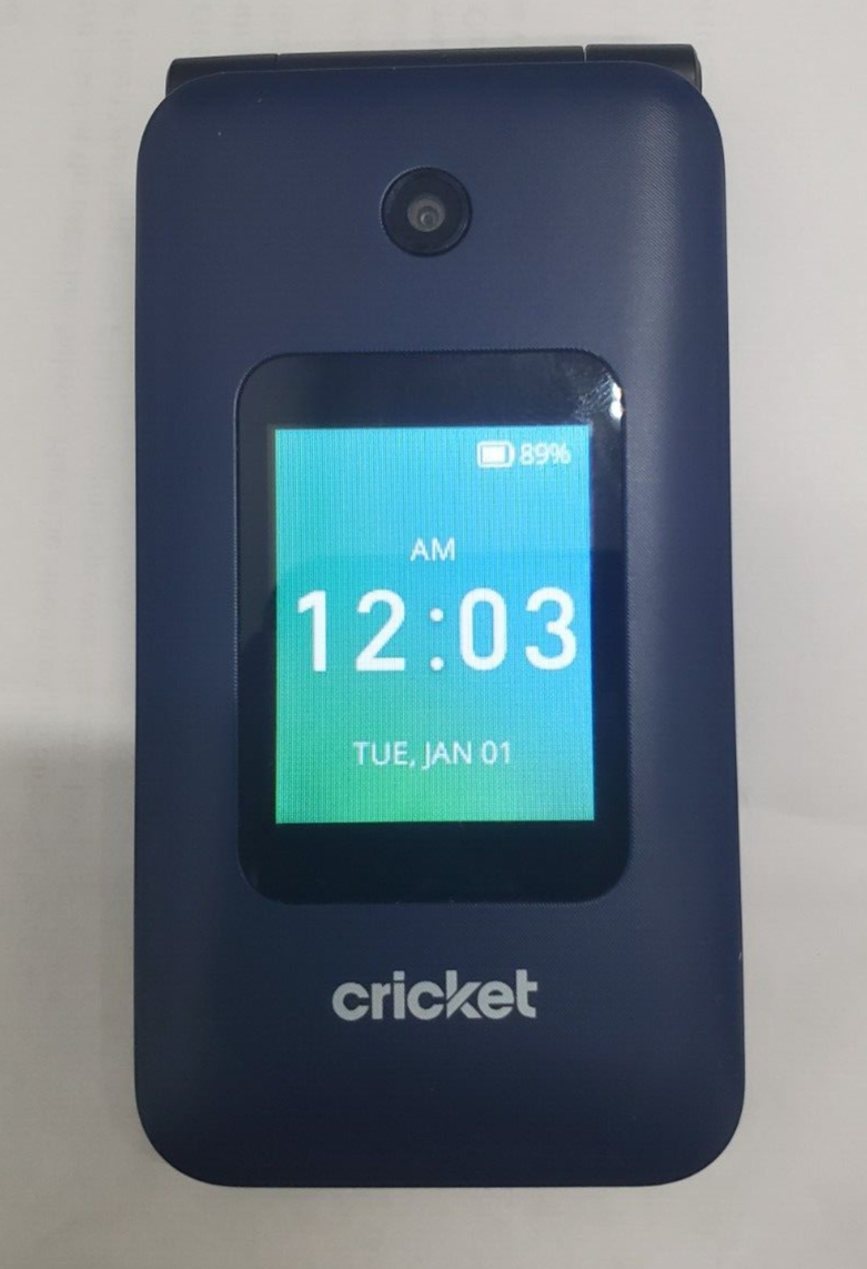 Cricket Debut Flip U102AC (Cricket Only) 4G LTE 4GB -Blue - Grade A ...