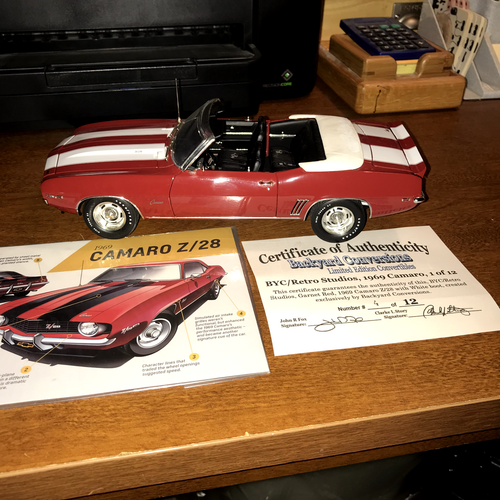 1969 Camaro Z28 Convertible Acme 1/18 | eBay