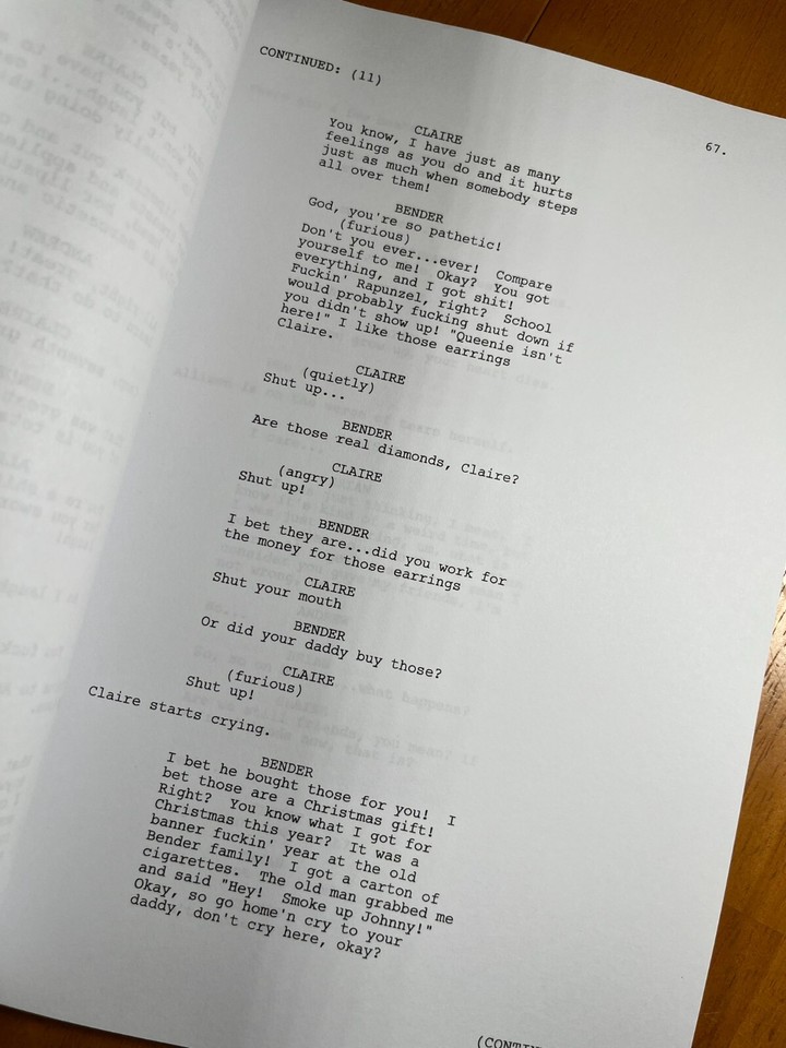 The Breakfast Club Script Signed- Autograph Reprints | eBay