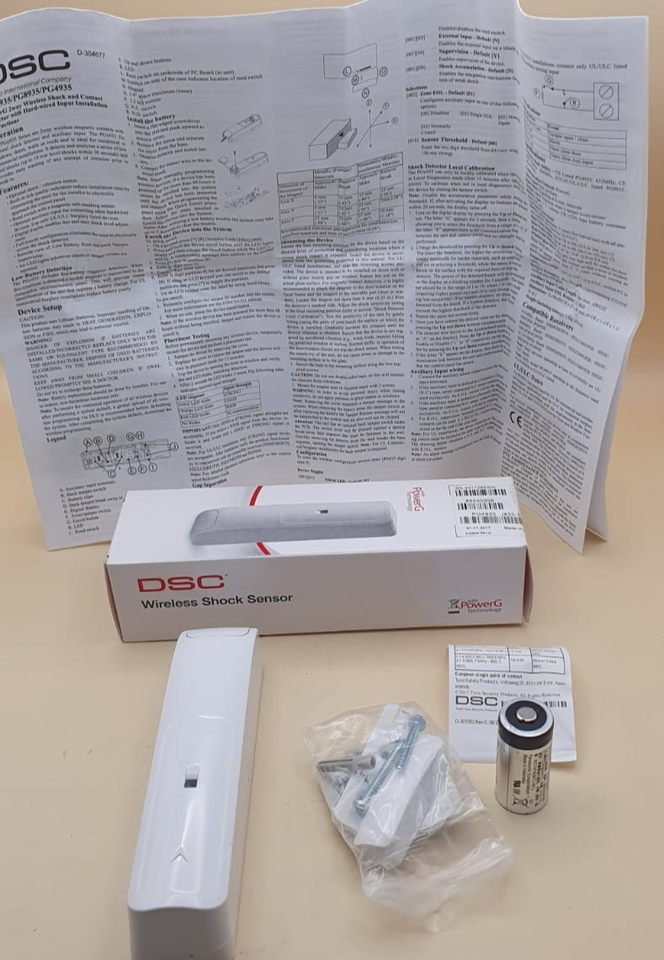 (Lot of 17) DSC PowerG Wireless Shock Detector- SENSOR PG4936 | eBay