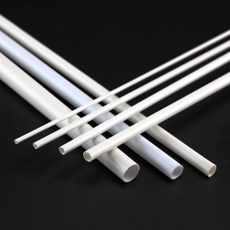 5PCS Round Tube Series Styrene ABS Plastic Polystyrene PTBFS Pipe ...