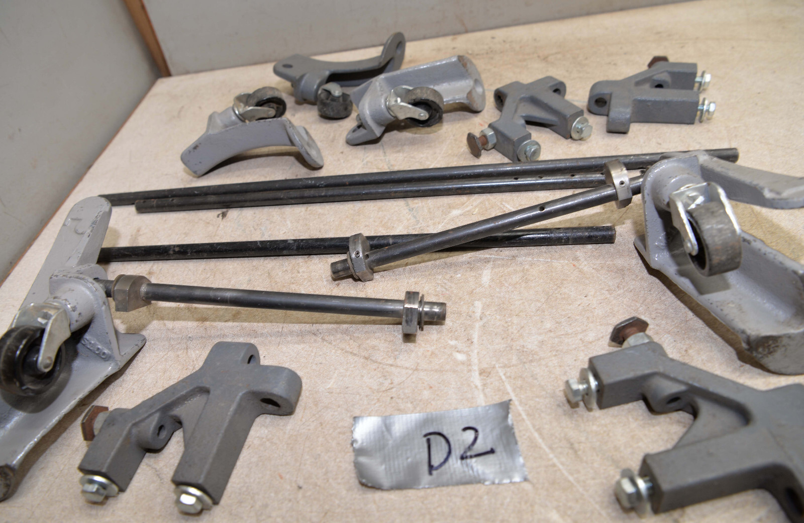 Delta Rockwell lathe drill press saw retractable caster base stand ...