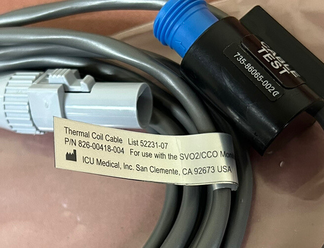 icuMedical ICU Medical Thermal Coil Cable 52231-07 NEW | eBay
