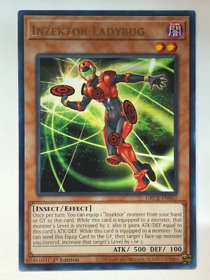 Yugioh The Grand Creators Inzektor Ladybug GRCR-EN042 NM/M | eBay