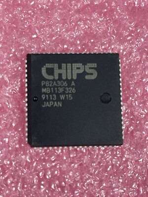 P82A306A IC CONTROL SIGNAL BUFFER 68-PIN PLCC CHIPS & TECHNOLOGY (LOT ...