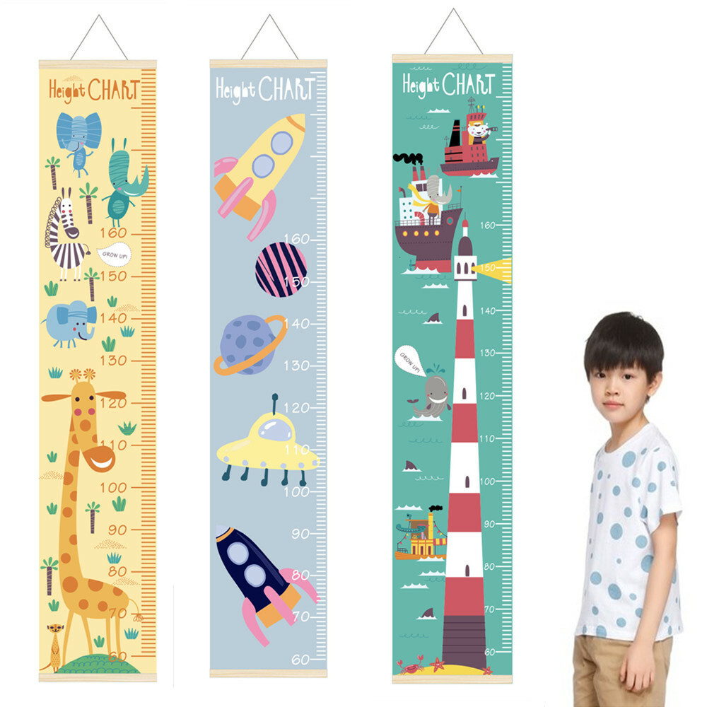 Wall Growth Chart Ruler DIY Growth Chart Ruler Sticker • Sticky