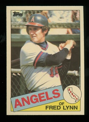 1985 TOPPS TIFFANY #220 FRED LYNN **SUPER SHARP AND CENTERED** | eBay
