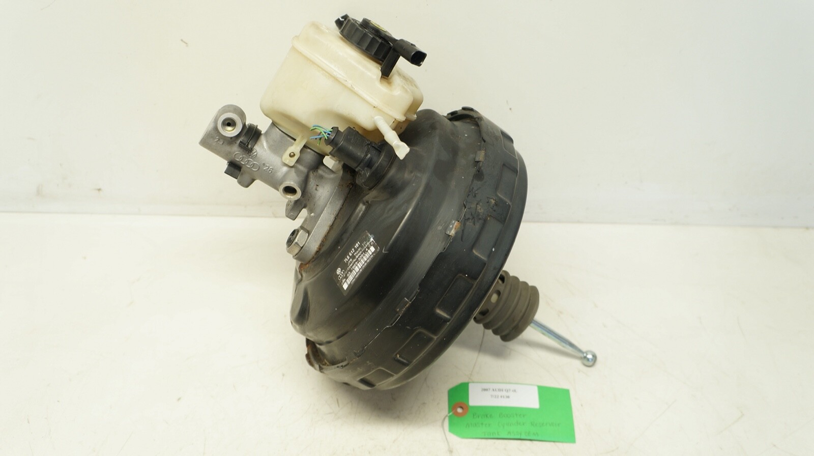 2007+2008+2009+Audi+Q7+4.2l+Power+Brake+Booster+Master+Cylinder+OEM+7l8 ...