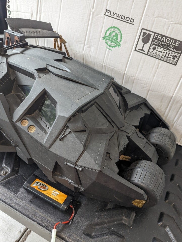 Tyco Remote Control R/C Batman Begins Batmobile Tumbler 2005 Car w ...