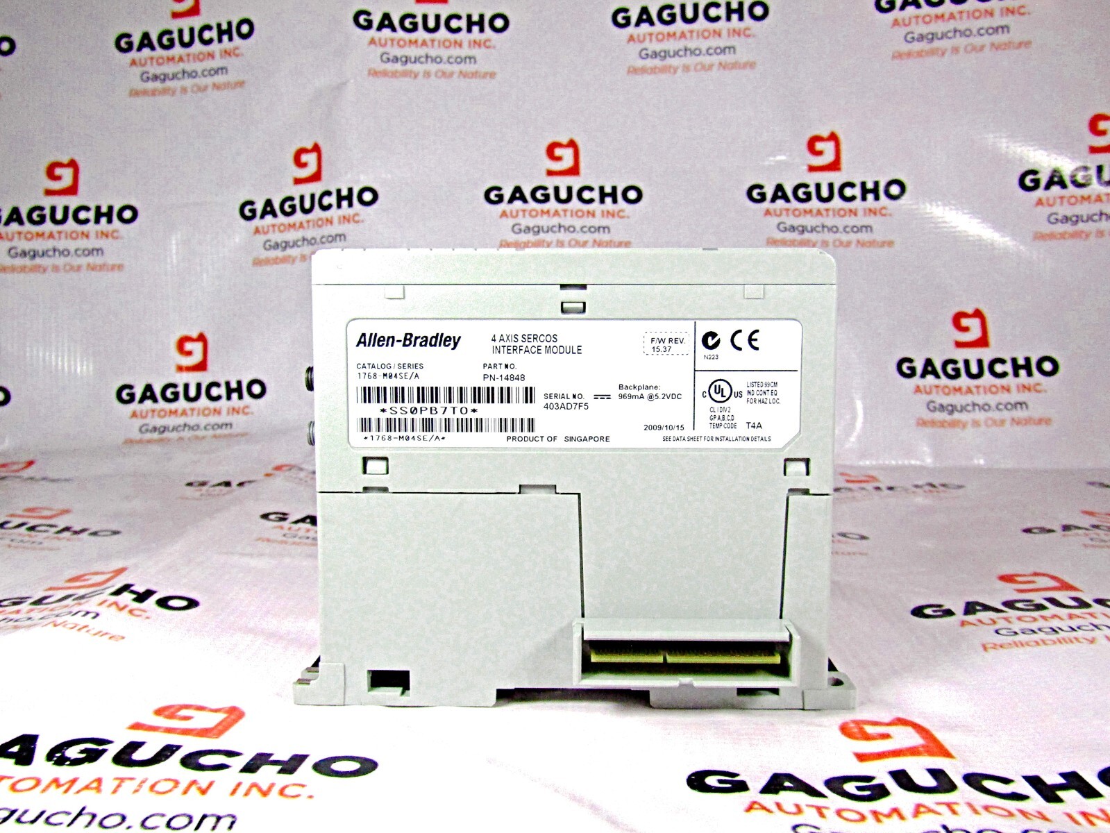 Allen Bradley 1768-M04SE CompactLogix A Sercos Interface Motion Module ...