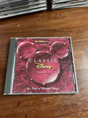 Classic Disney Vol. 1: 60 Years of Musical Magic (CD, Apr-2000, Disney ...