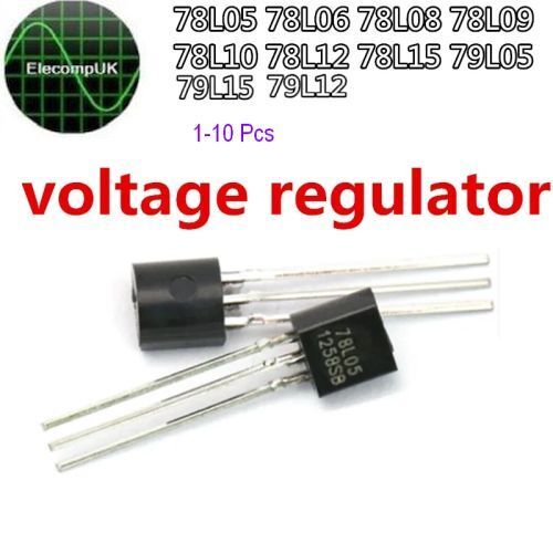 TO-92 VOLTAGE REGULATORS. 78LXX 79LXX LM317. 1-10 Pcs. FAST DELIVERY ...