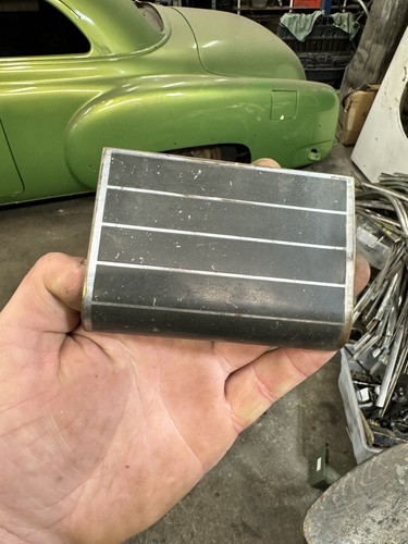 1937 Chevrolet Chevy Dash Ashtray Delete Block Off Plate Trim Moulding ...