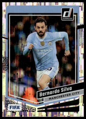 Bernardo Silva 2023-24 Donruss Soccer Silver Cubic Foil Card #99 | eBay