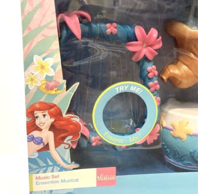 Disney’s The Little Mermaid Ariel Music Set Ensemble Musical NEW IN BOX ...
