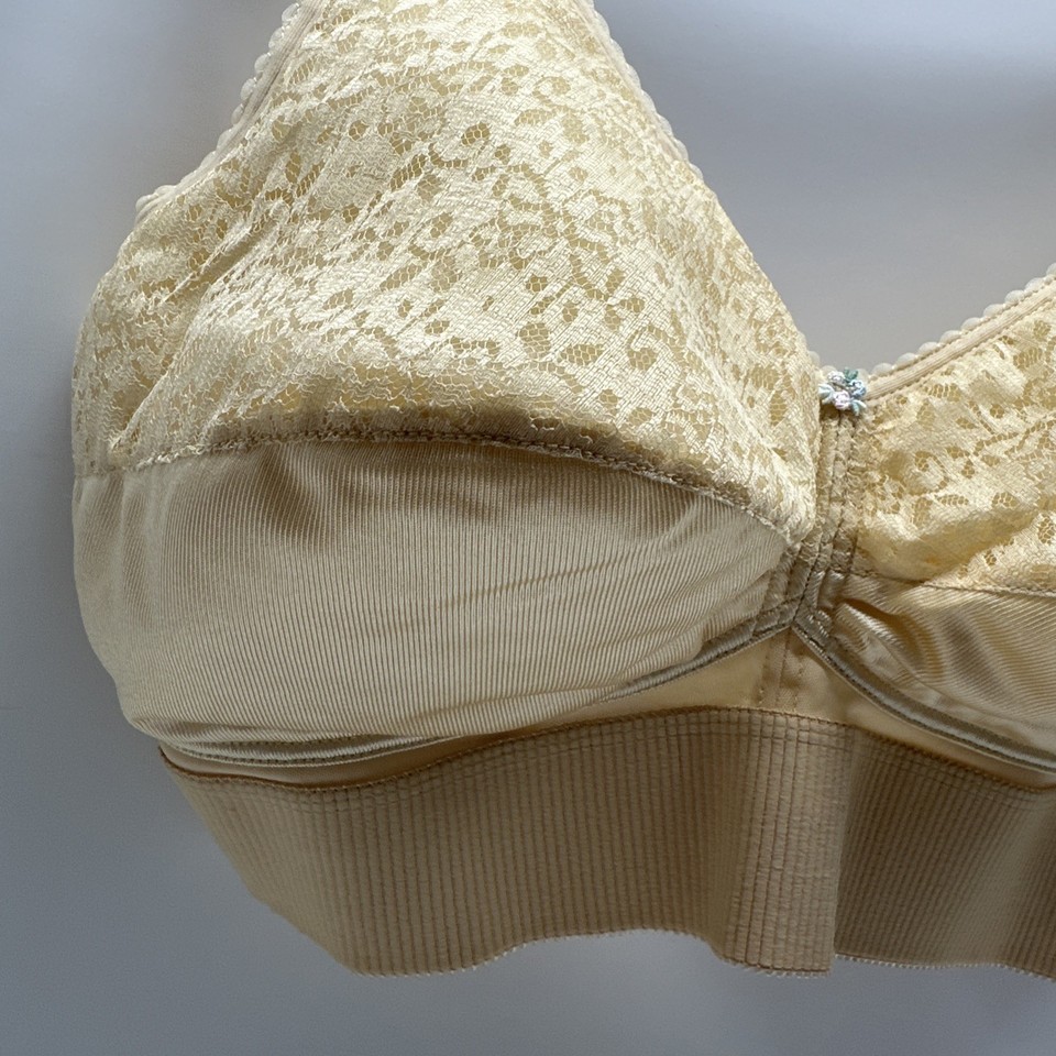 Jodee Mastectomy Bra 2115 Padded Celebration Plus Wide Band Wireless ...