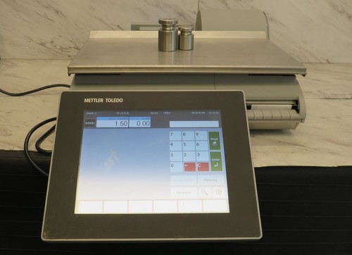 Mettler Toledo PACT-M Counter Deli Scale w/ Commercial Printer 30077084 ...