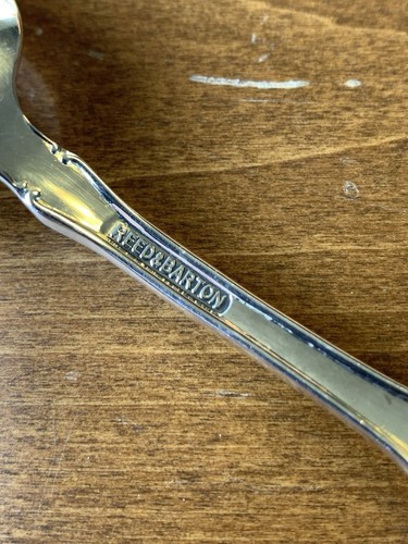 71 pc Reed & Barton Silverware-Silver Plate Dresden Rose pattern 12 ...