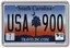 FRIDGE MAGNET - License Plates (Various Designs)- US States American ...