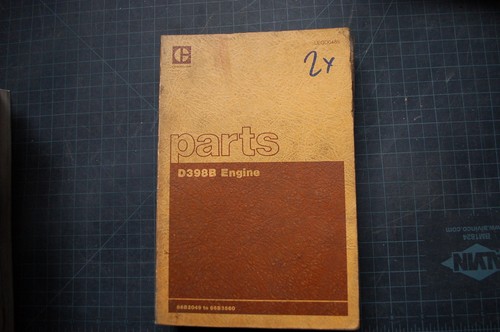 CAT Caterpillar D379B Engine Parts Manual Book Catalog marine ...