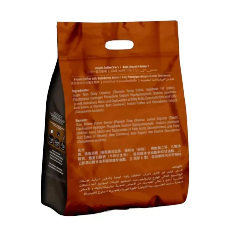 6 Packs DXN Lingzhi Coffee 3 in 1 Ganoderma Reishi Instant Classic Cafe ...