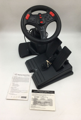 Playstation 1 Steering Wheel - InterAct V3 Racing Wheel - Tested ...