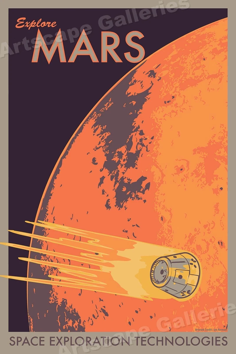 Retro Space Poster