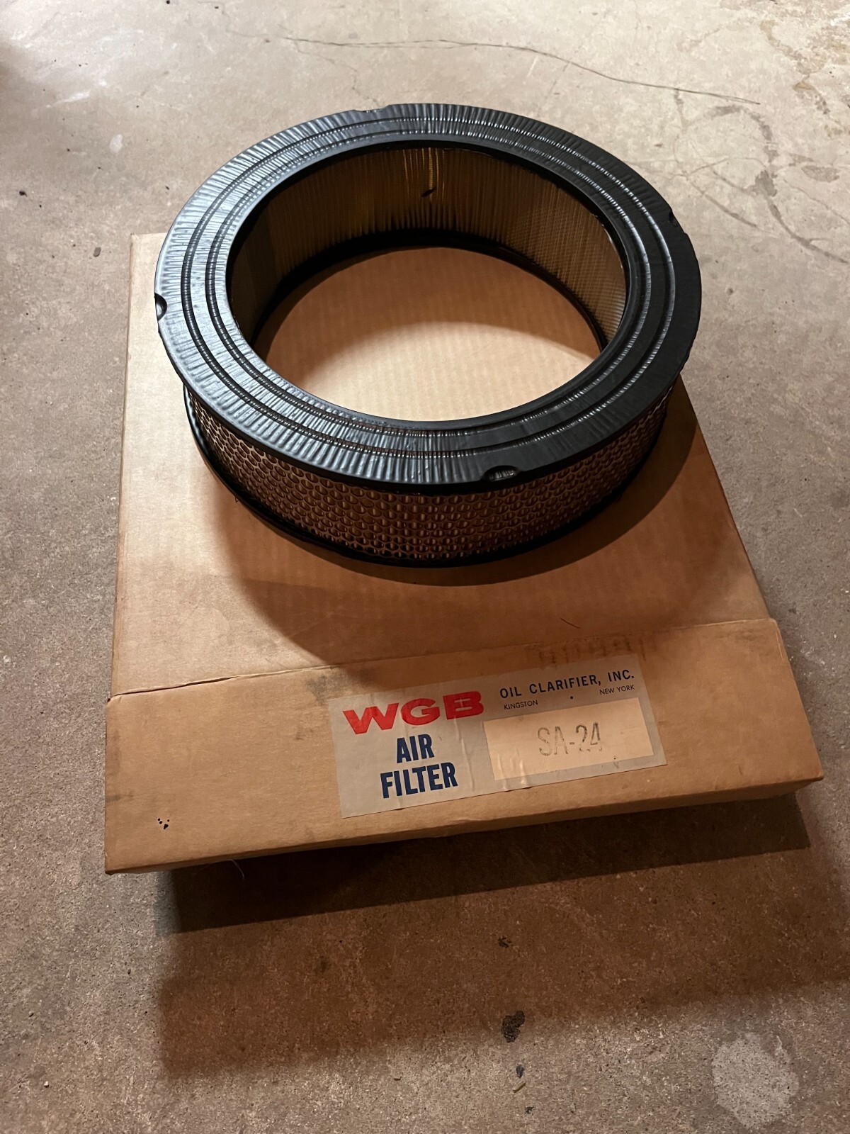 Brand New WGB SA-24 Air Filter V8 Chevrolet Buick Volvo Cars Wix 42091 ...