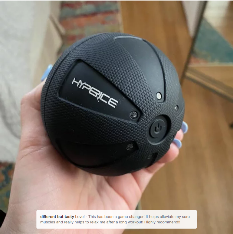 Brand New Hyperice - Hypersphere Mini Vibrating Massage Ball - Black | eBay