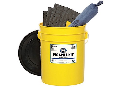 New Pig 45301 Pig Universal Spill Kit In 5-Gal Container 36226453016| eBay