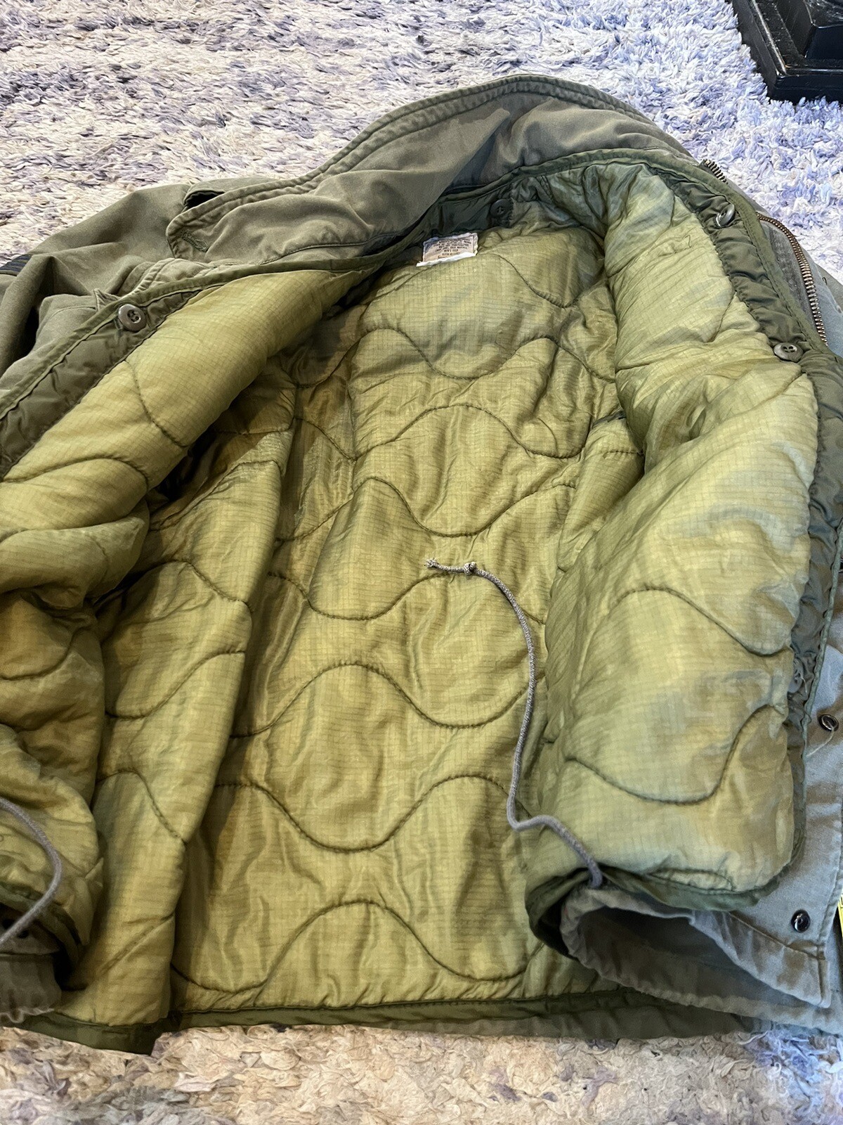Patched Usaf Cold Weather M65 Field Jacket & Liner Ma… - Gem