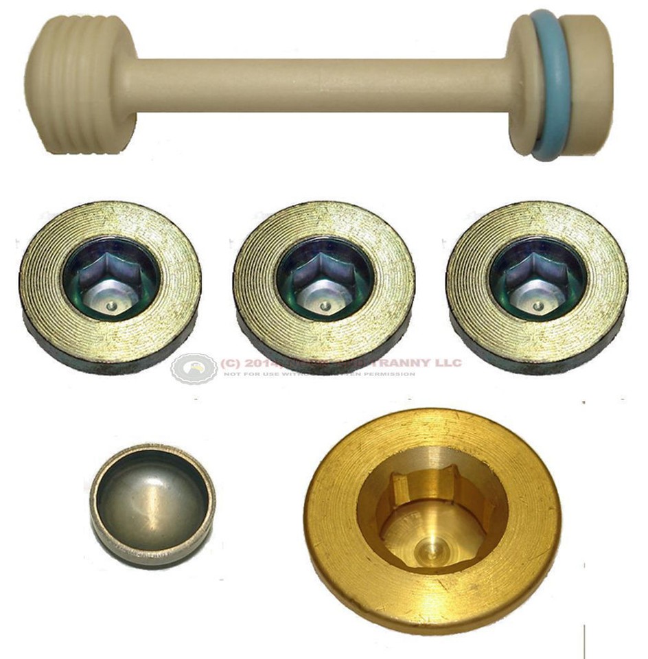 LS1 LS2 LS6 LS3 LQ4 LQ9 Engine Block Plug Kit COOLANT OIL DUMBELL (6-pc ...