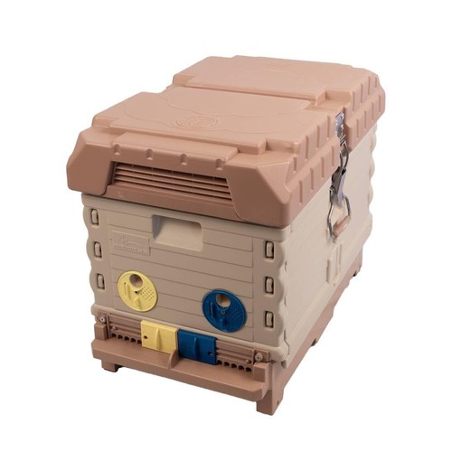 Insulated 7 Frame Langstroth Nucleus Assembled Bee Hive Set with Core ...