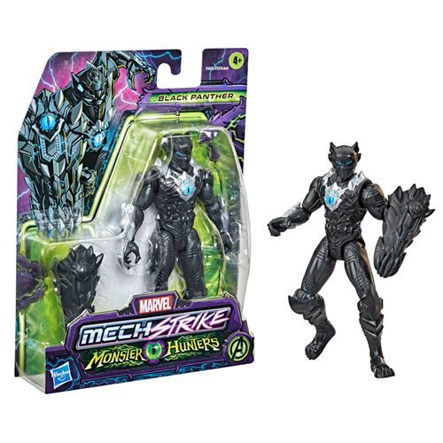 Marvel Mech Strike Monster Hunters Action Figures - Black Panther | eBay